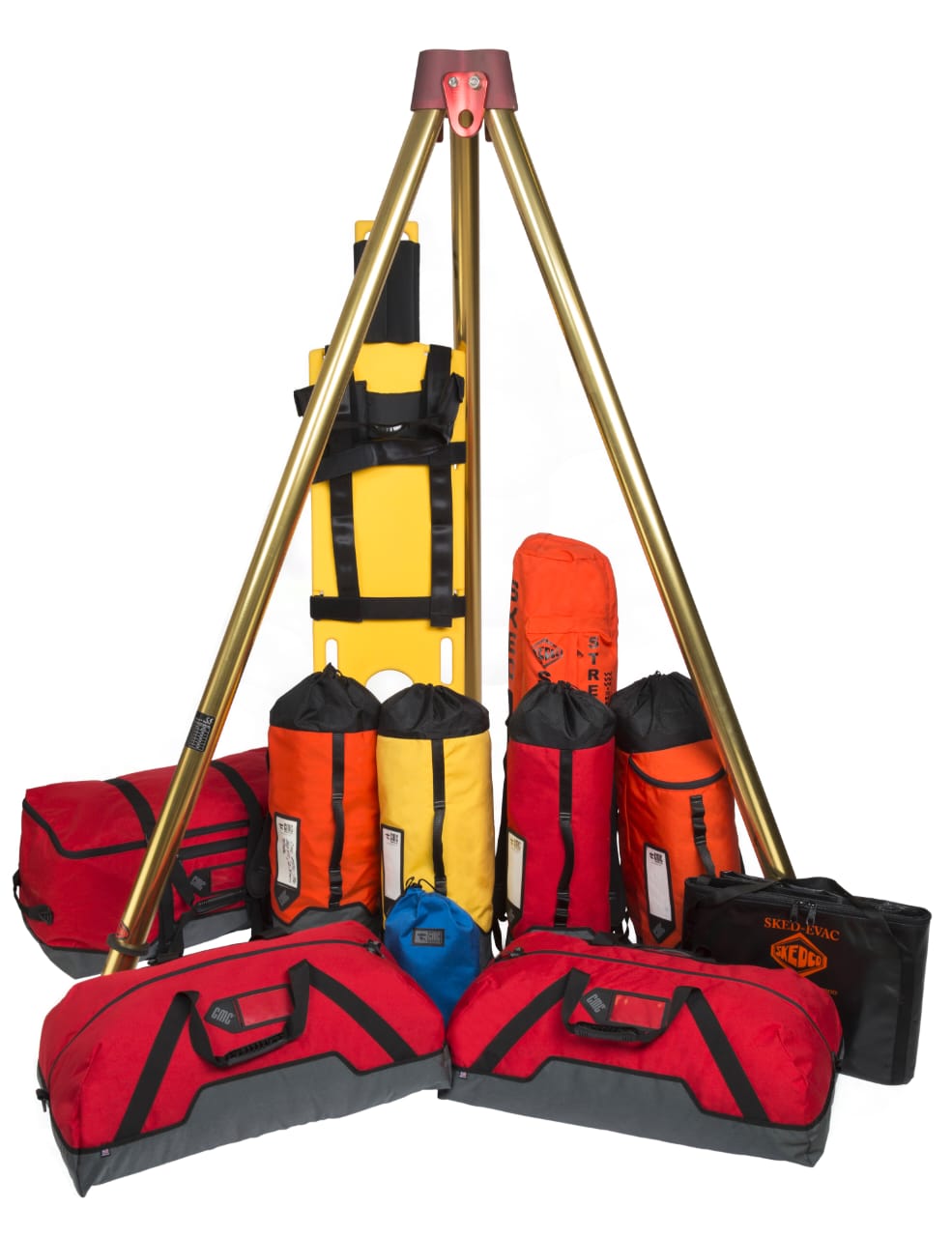 KIT COMPLETO RESCATE EN ESPACIOS CONFINADOS :: Fireman Protection
